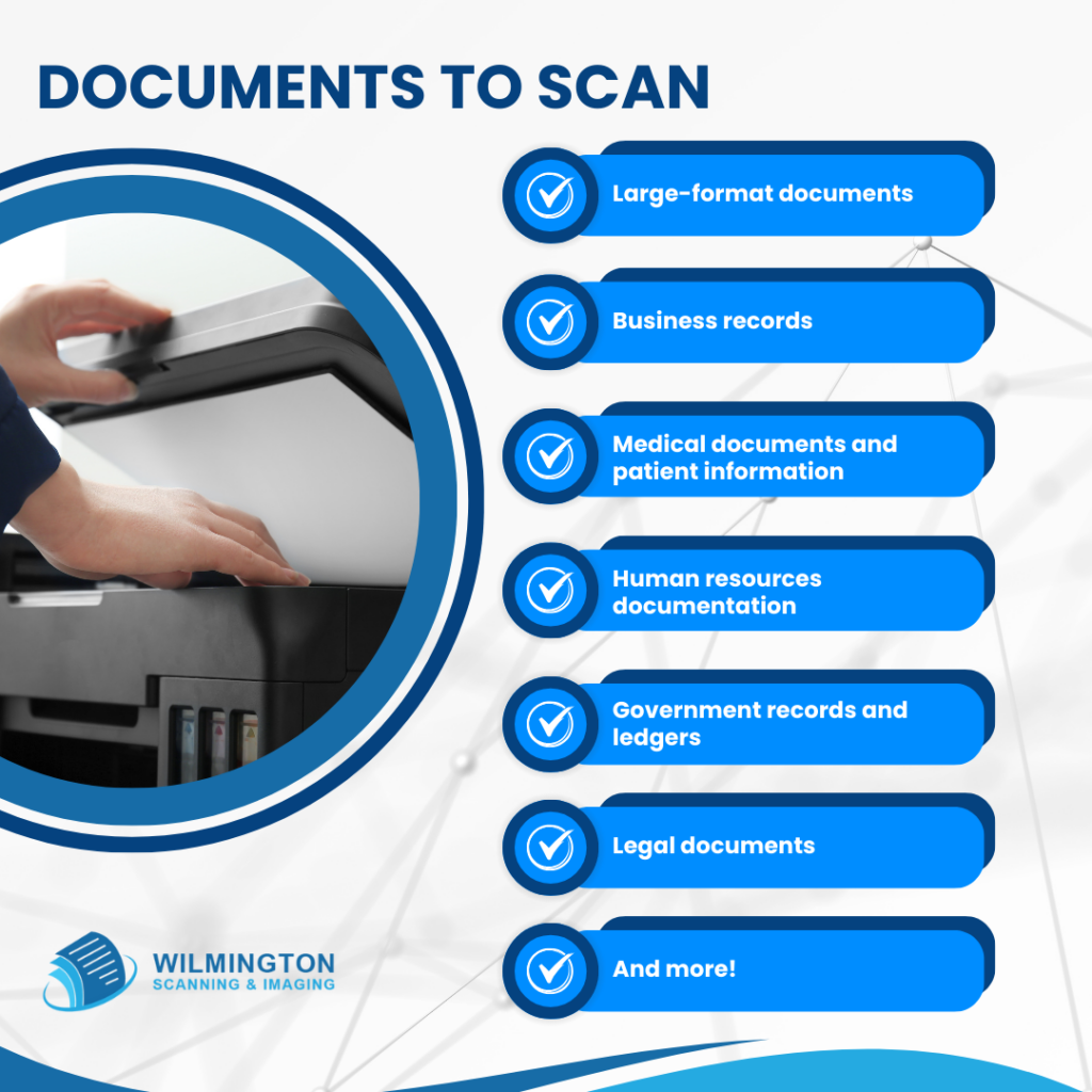 Document Scanning Services | Wilmington Scanning and Imaging